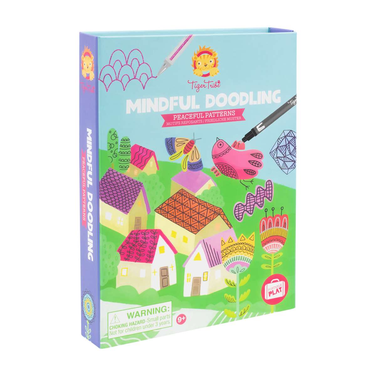 Mindful Doodling Colouring Set - Tiger Tribe | Tiger Tribe – TigerTribe